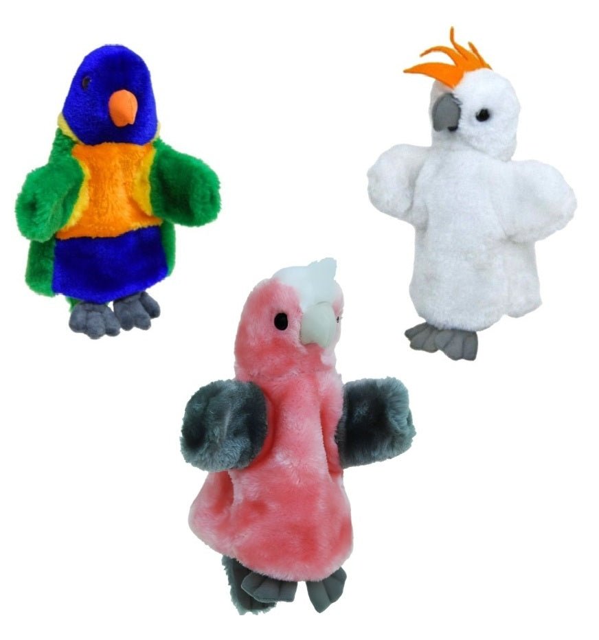 Australian Bird Puppet Set (3pce)| Ozzy Educational Toys