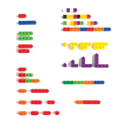 Linking Cubes (2cm) - Jar of 100| Ozzy Educational Toys