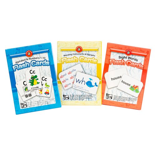 Literacy Flash Cards - Set of 3| Ozzy Educational Toys