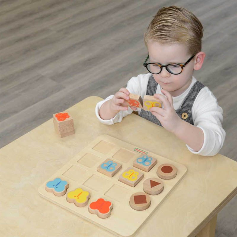 Primary Colour & Pattern Matching Game -Masterkidz| Ozzy Educational Toys