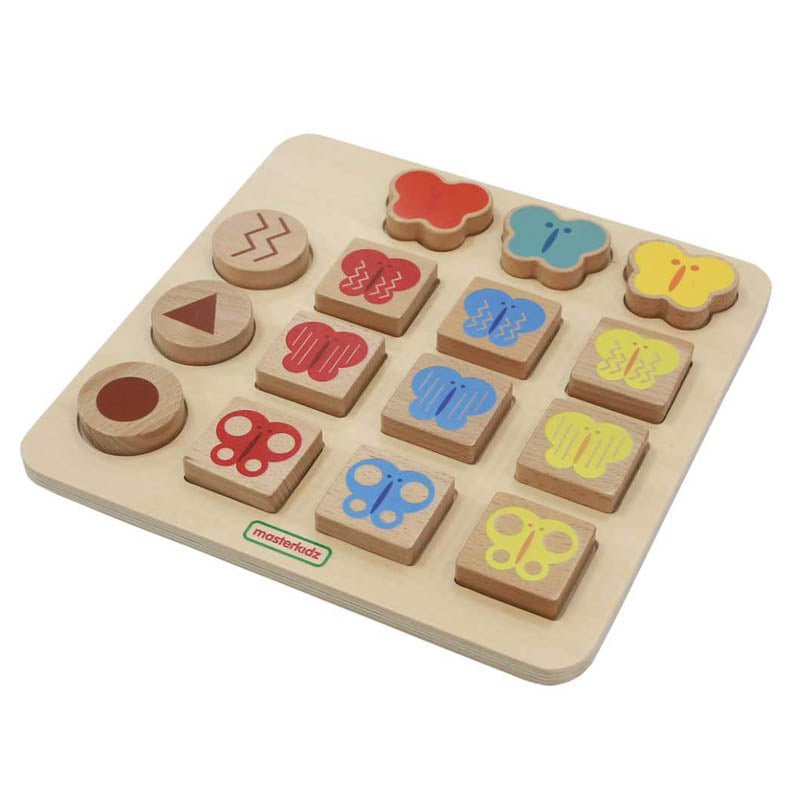 Primary Colour & Pattern Matching Game -Masterkidz| Ozzy Educational Toys