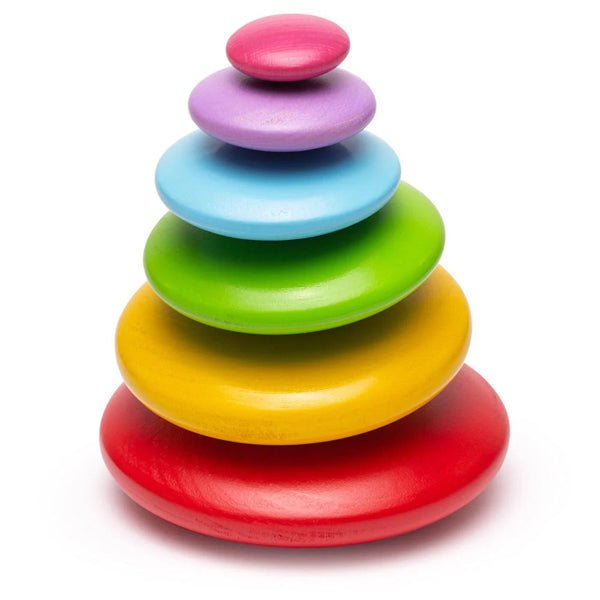 Rainbow Stacking Pebbles - Large| Ozzy Educational Toys