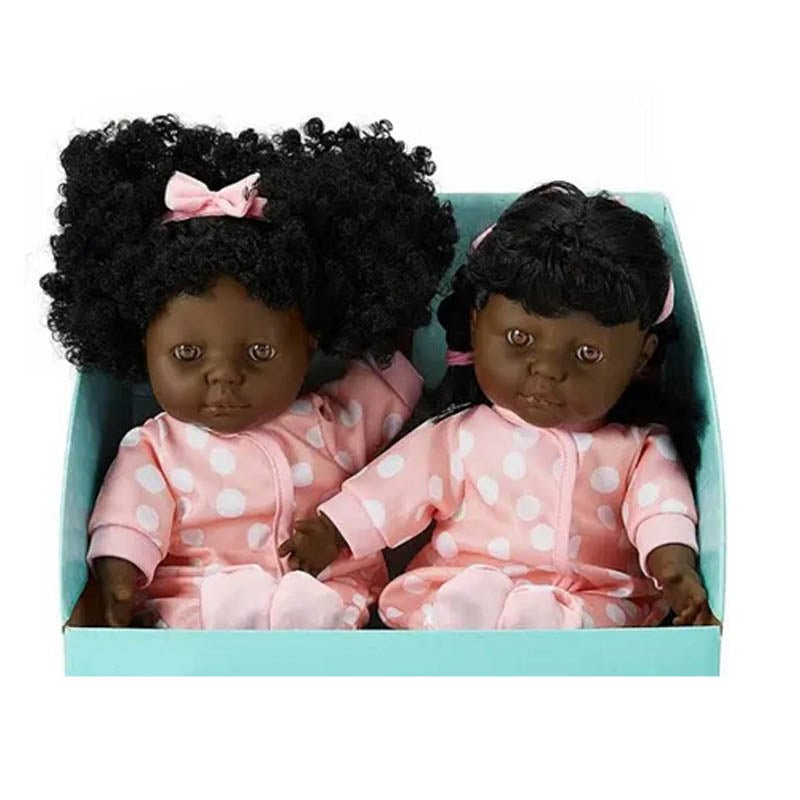 Twin Dolls - Black| Ozzy Educational Toys