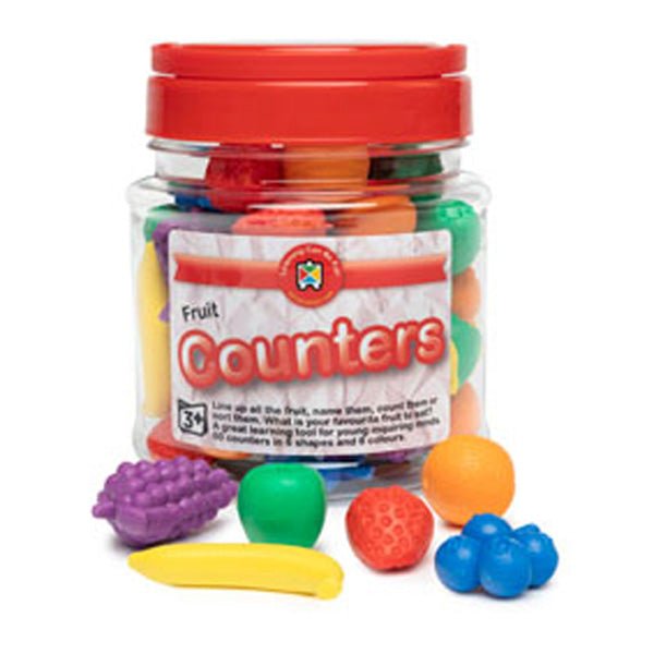 Fruit Counters - 60 Pieces| Ozzy Educational Toys