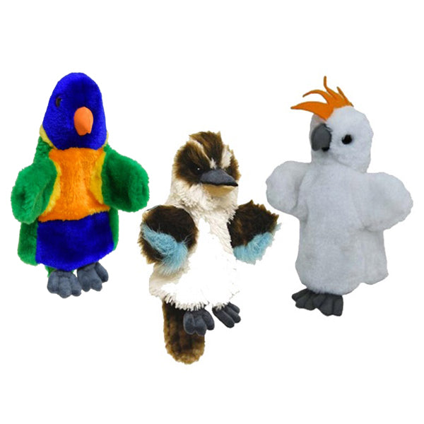 Australian Bird Puppet Set (3pce)| Ozzy Educational Toys