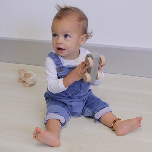 Discoveroo - Chunky Wooden Cars - Set of 3| Ozzy Educational Toys