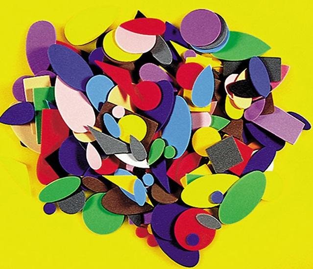 Foam Shapes - 250 pieces 30g| Ozzy Educational Toys