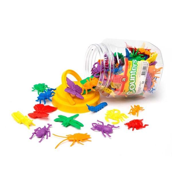 Garden Bug Counters - 144 Pieces| Ozzy Educational Toys