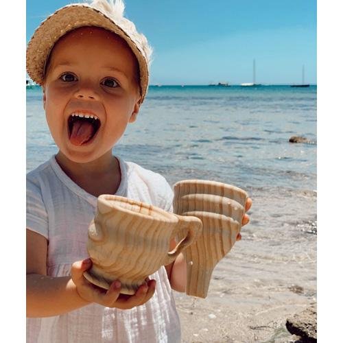 Wooden Water Wheel & Funnel| Ozzy Educational Toys