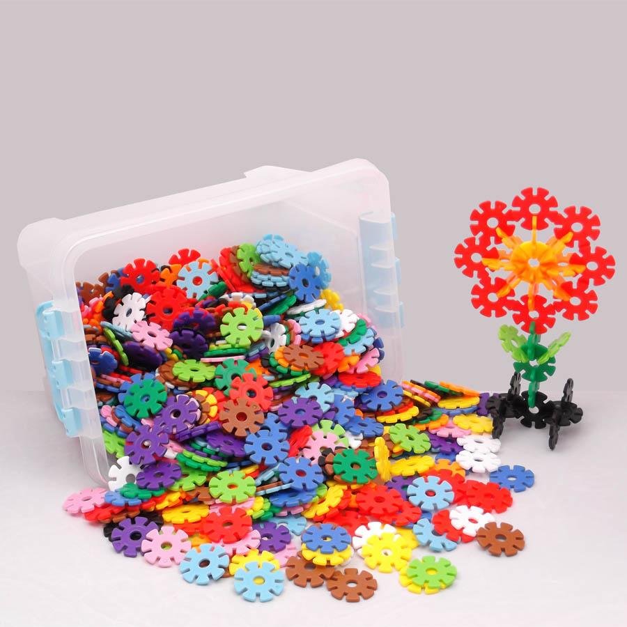 Snowflake Connectors - 32mm - 820pce| Ozzy Educational Toys