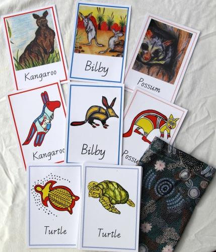 First Nations Animal Drawing Memory Cards| Ozzy Educational Toys