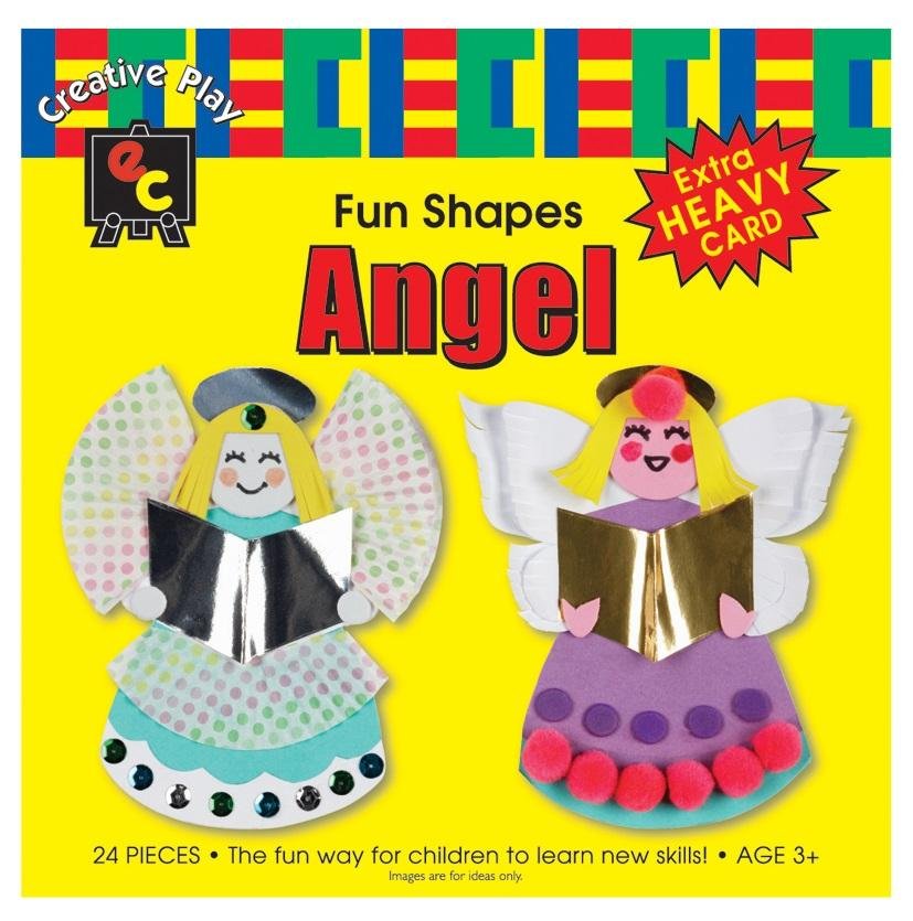 Craft Paper Angels - 24 Pack| Ozzy Educational Toys