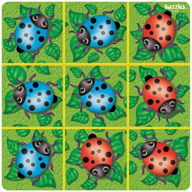 Bugs in a Row Game - Tuzzles| Ozzy Educational Toys